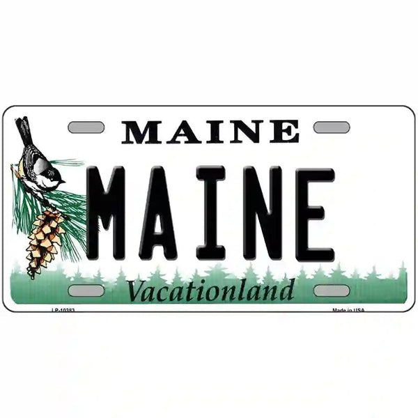 Shop Maine License Plates | Novelty | Smart Blonde