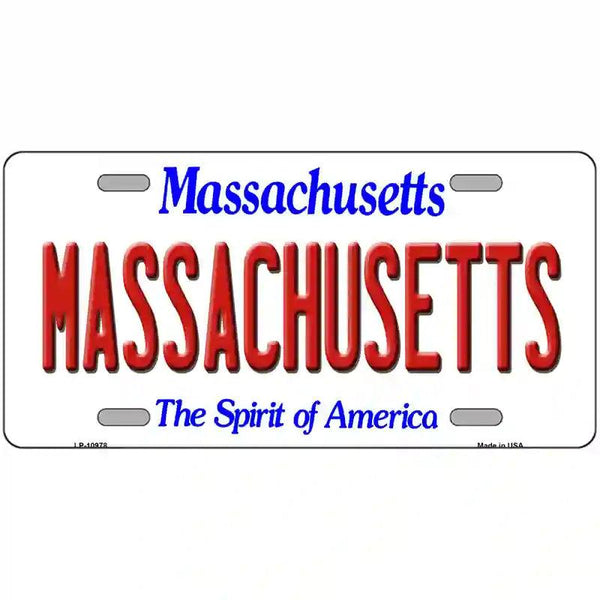 Massachusetts License Plates | Novelty | Smart Blonde