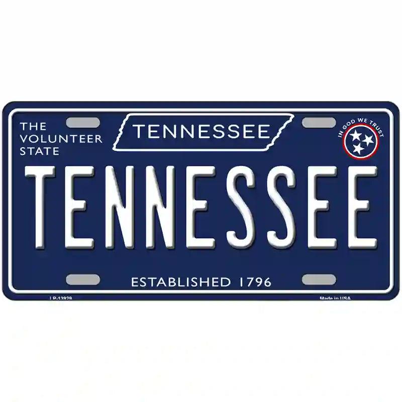 Buy Tennessee License Plates | Car Front | Smart Blonde