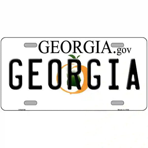 Shop Georgia License Plates | Aluminum | Smart Blonde