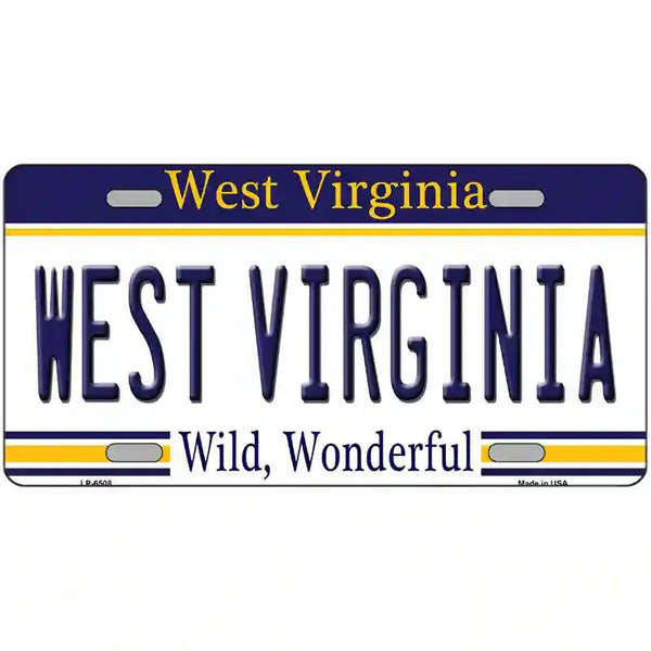 Shop West Virginia License Plates | Vanity | Smart Blonde