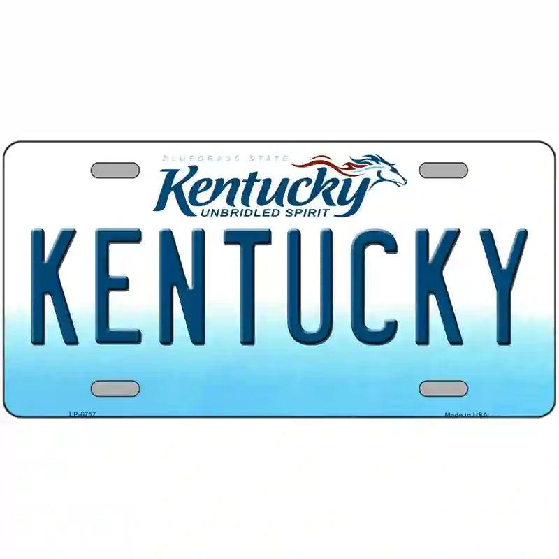 Buy Kentucky License Plates | Car Front | Smart Blonde