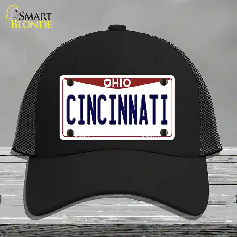 Cincinnati Ohio Novelty License Plate Hat | Smart Blonde