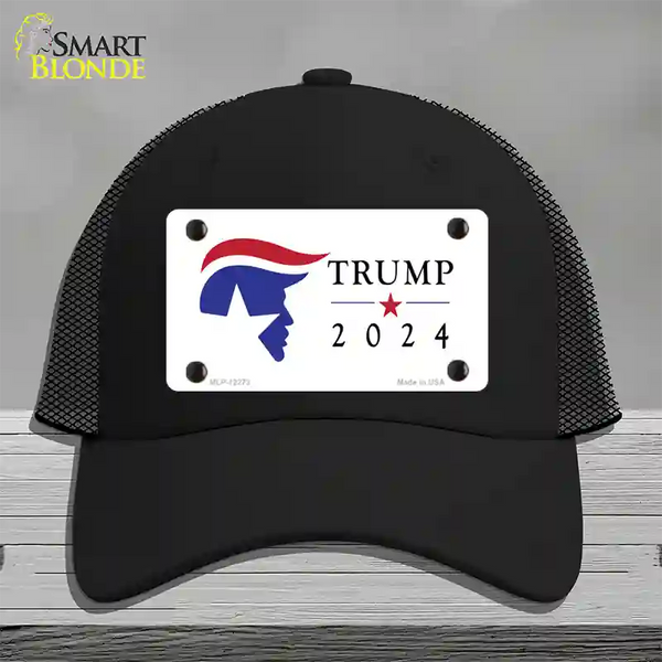 Trump 2024 Silhouette Novelty License Plate Hat | Smart Blonde