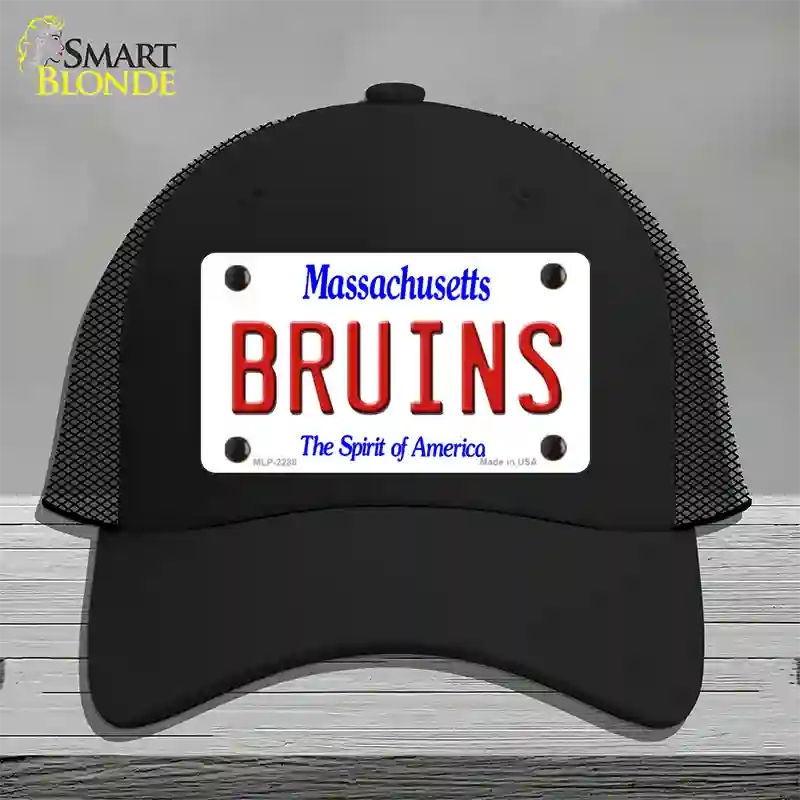 Bruins Massachusetts State Novelty License Plate Hat | Smart Blonde