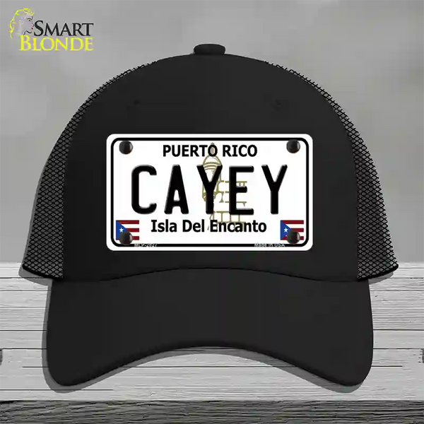 Cayey Puerto Rico Novelty License Plate Hat | Smart Blonde