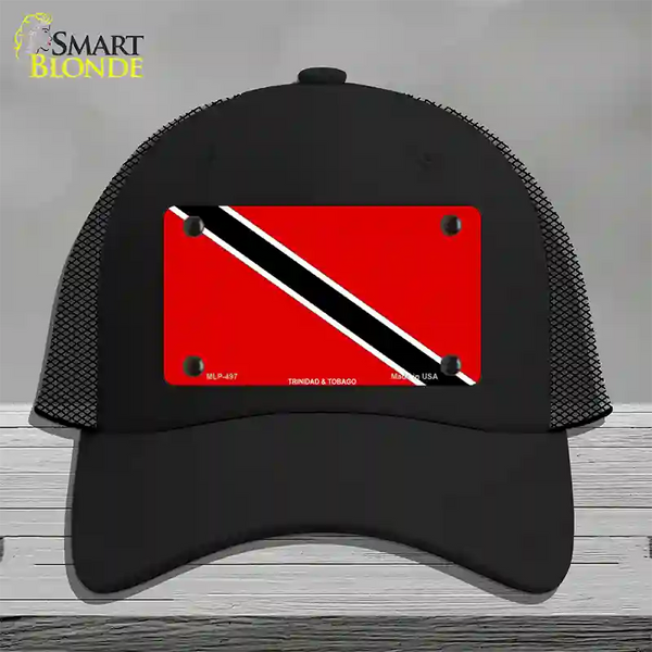 Trinidad Tobago Flag Novelty License Plate Hat | Smart Blonde