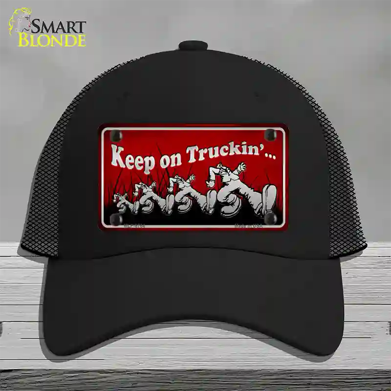 Keep On Trucking Novelty License Plate Hat | Smart Blonde