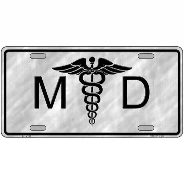MD Metal Novelty License Plate | Smart Blonde