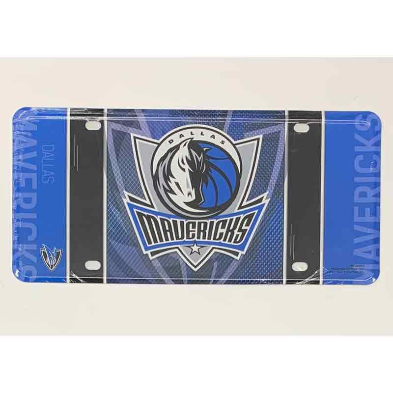 Dallas Mavericks Metal Novelty License Plate | Smart Blonde