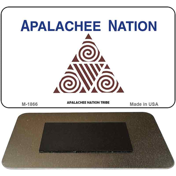 Apalachee Nation Tribe Novelty Metal Magnet M-1866 | Smart Blonde