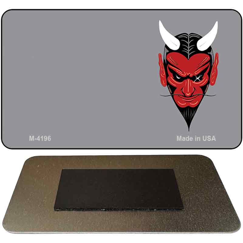 Devil Offset Novelty Metal Magnet M-4196 | Smart Blonde