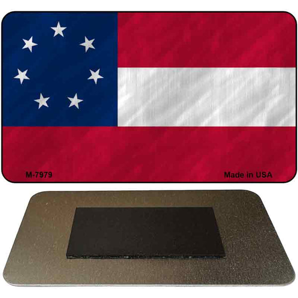 First Confederate Flag Novelty Magnet M-7979 | Smart Blonde