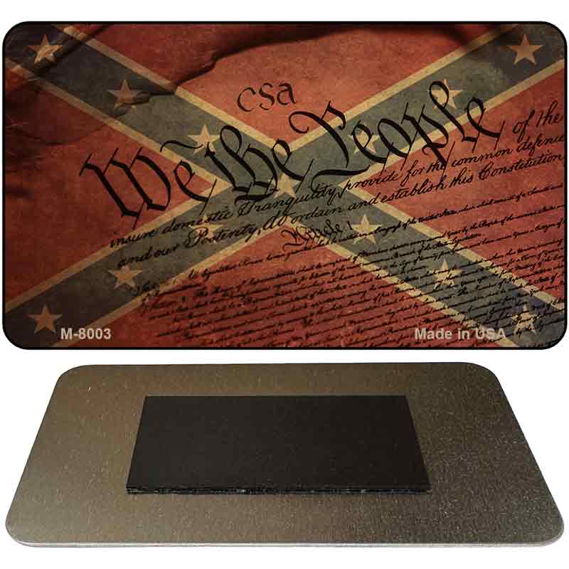 We The People Confederate Novelty Magnet M-8003 | Smart Blonde