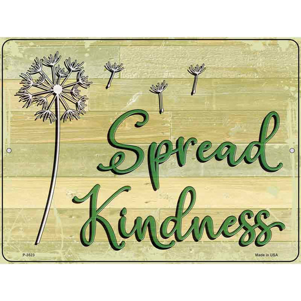 Spread Kindness Novelty Metal Parking Sign | Smart Blonde