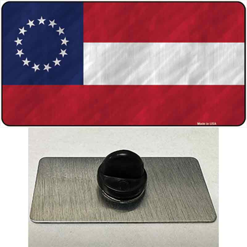 First Confederate Flag 13 Stars Wholesale Novelty Metal Hat Pin | Smart ...
