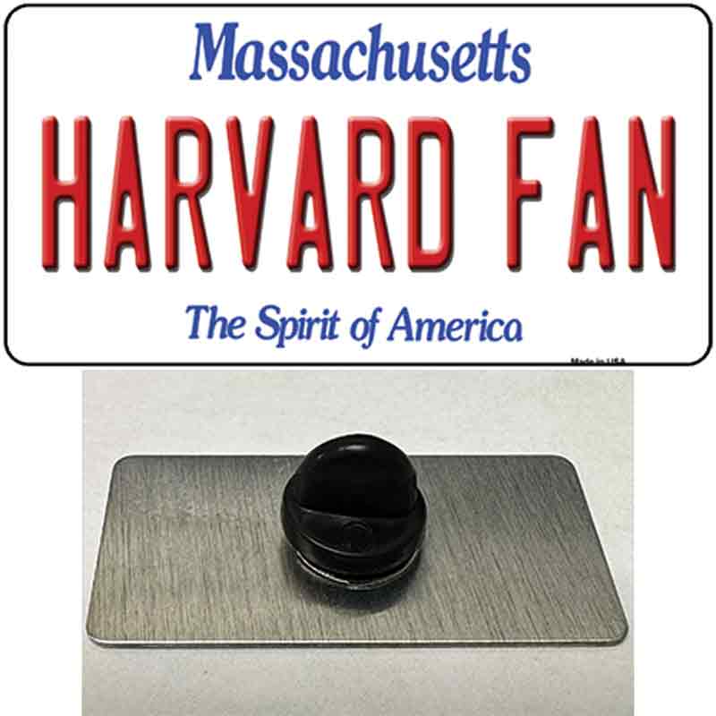 Harvard Fan Novelty Metal Hat Pin | Smart Blonde