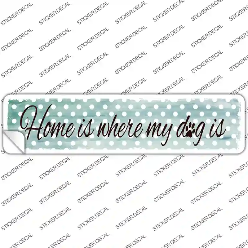 Home Novelty Narrow Sticker Decal | Smart Blonde
