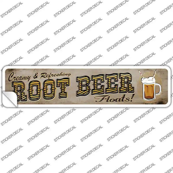 Root Beer Novelty Narrow Sticker Decal | Smart Blonde