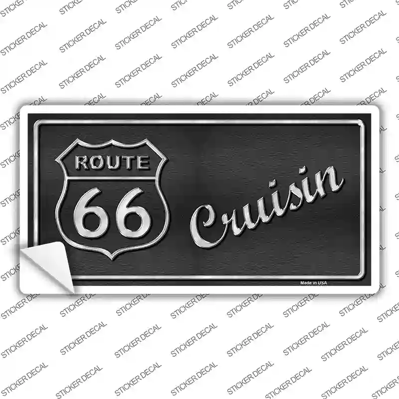 Route 66 Cruisin Novelty Sticker Decal | Smart Blonde