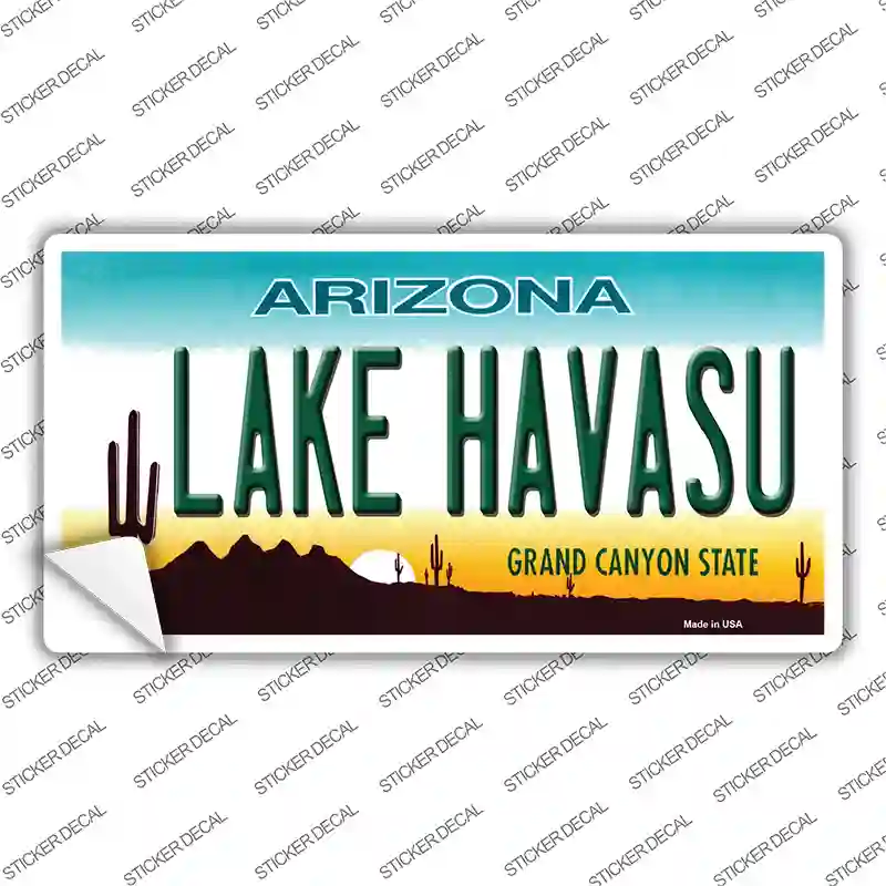Lake Havasu Arizona Novelty Sticker Decal – A Smart Blonde