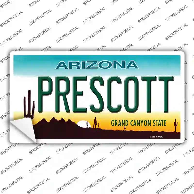 Prescott Arizona Novelty Sticker Decal | Smart Blonde