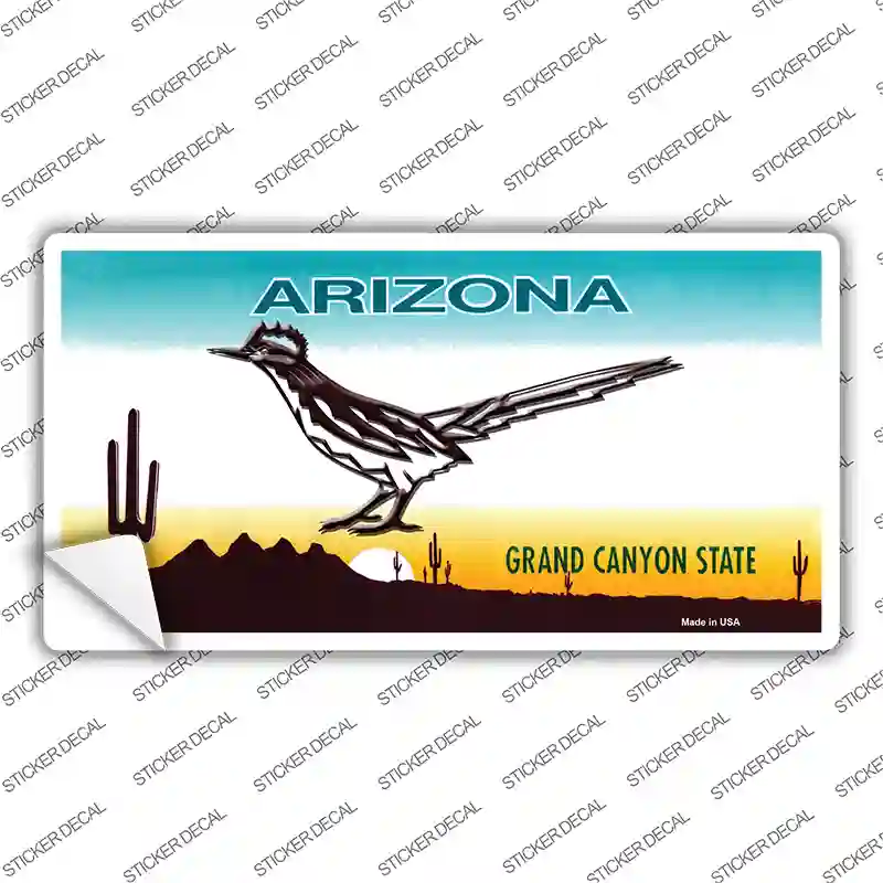 Roadrunner Arizona Novelty Sticker Decal | Smart Blonde