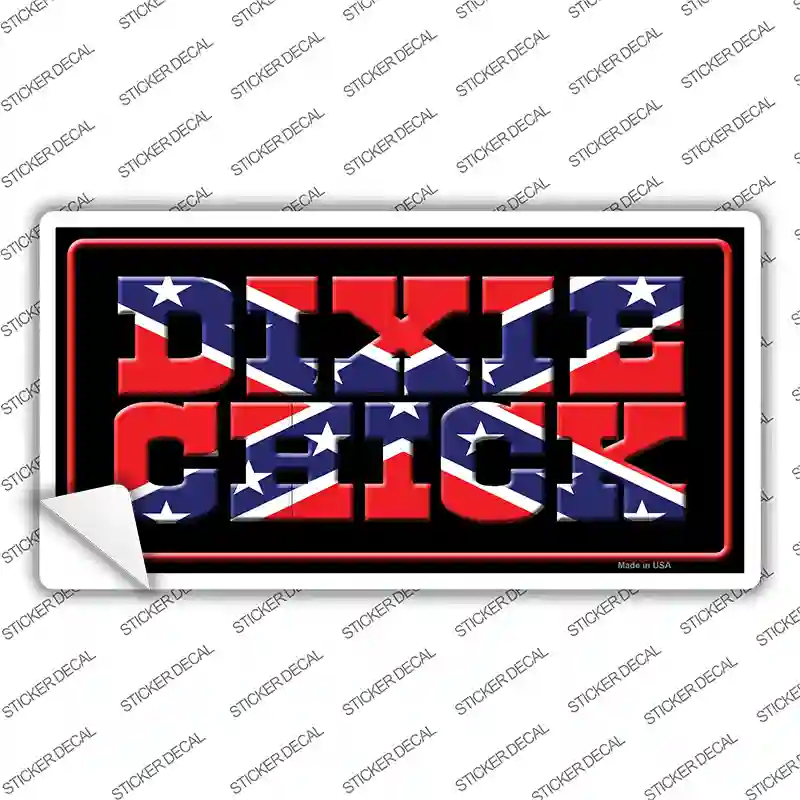 Dixie Chick Novelty Sticker Decal | Smart Blonde