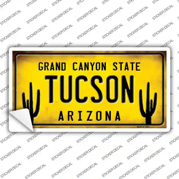 Arizona Tucson Novelty Sticker Decal | Smart Blonde