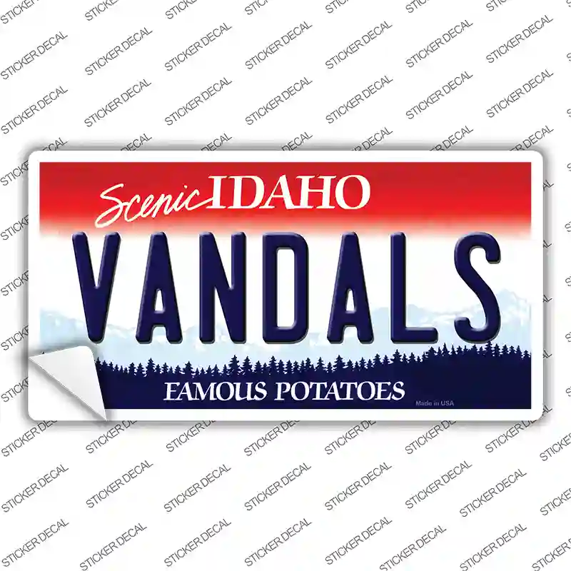 Vandals Novelty Sticker Decal | Smart Blonde