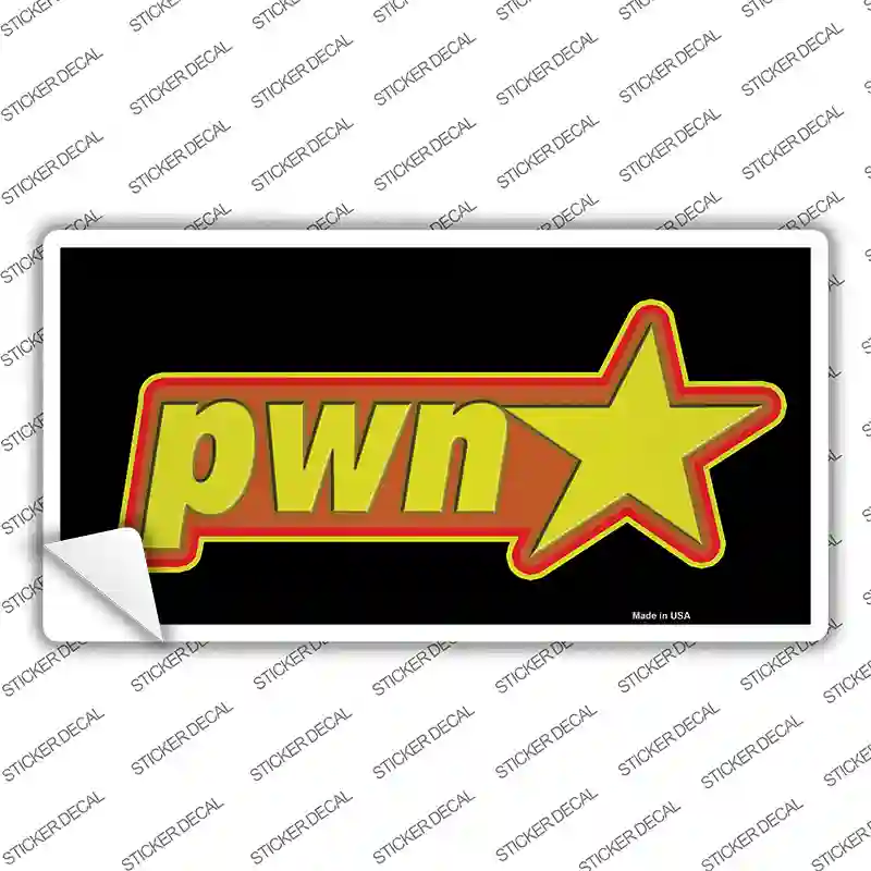 Pawn Star Novelty Sticker Decal | Smart Blonde