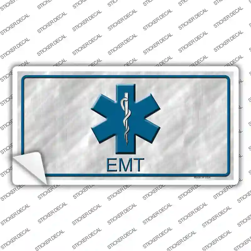 EMT Novelty Sticker Decal | Smart Blonde
