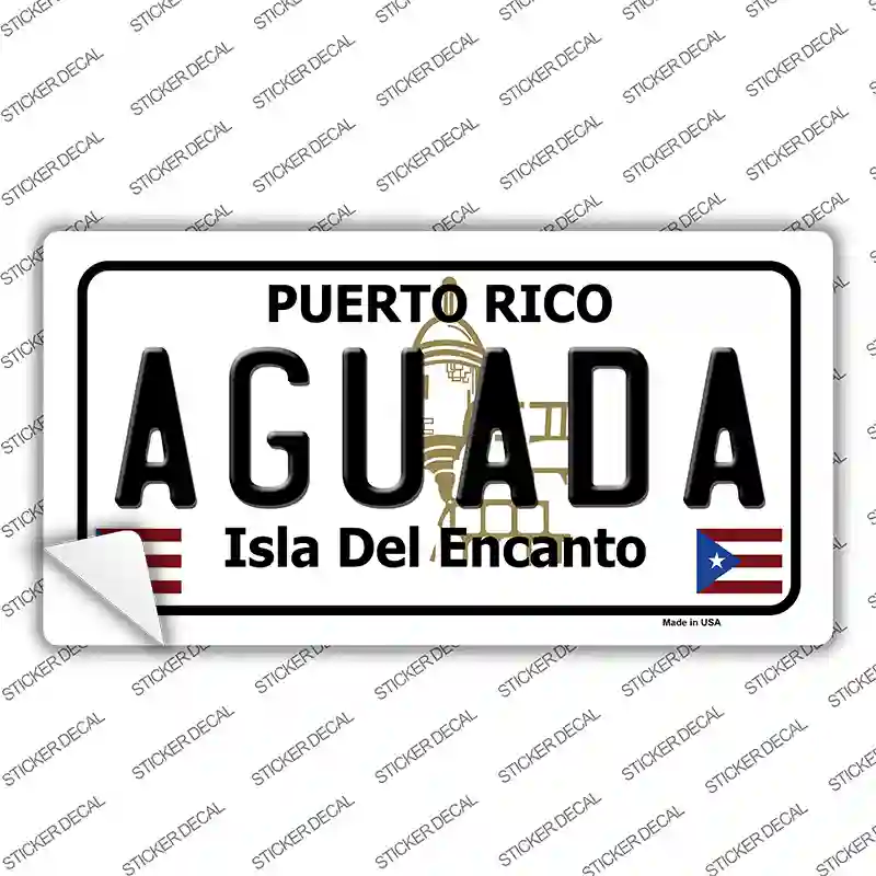 Aguada Puerto Rico Novelty Sticker Decal | Smart Blonde