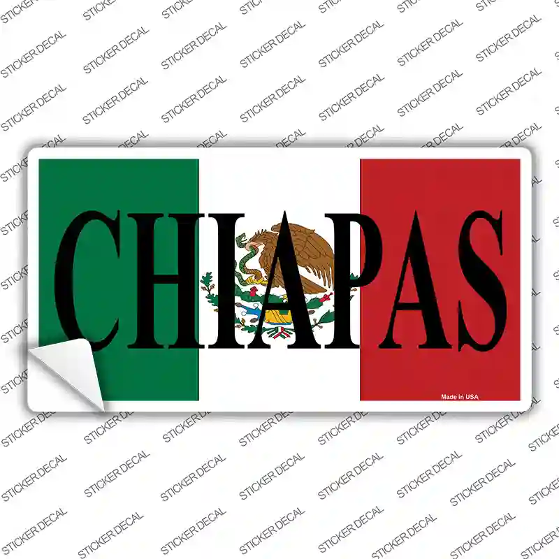 Chiapas Novelty Sticker Decal – A Smart Blonde