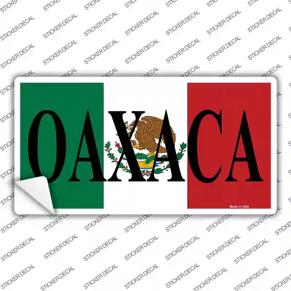 Oaxaca Novelty Sticker Decal | Smart Blonde