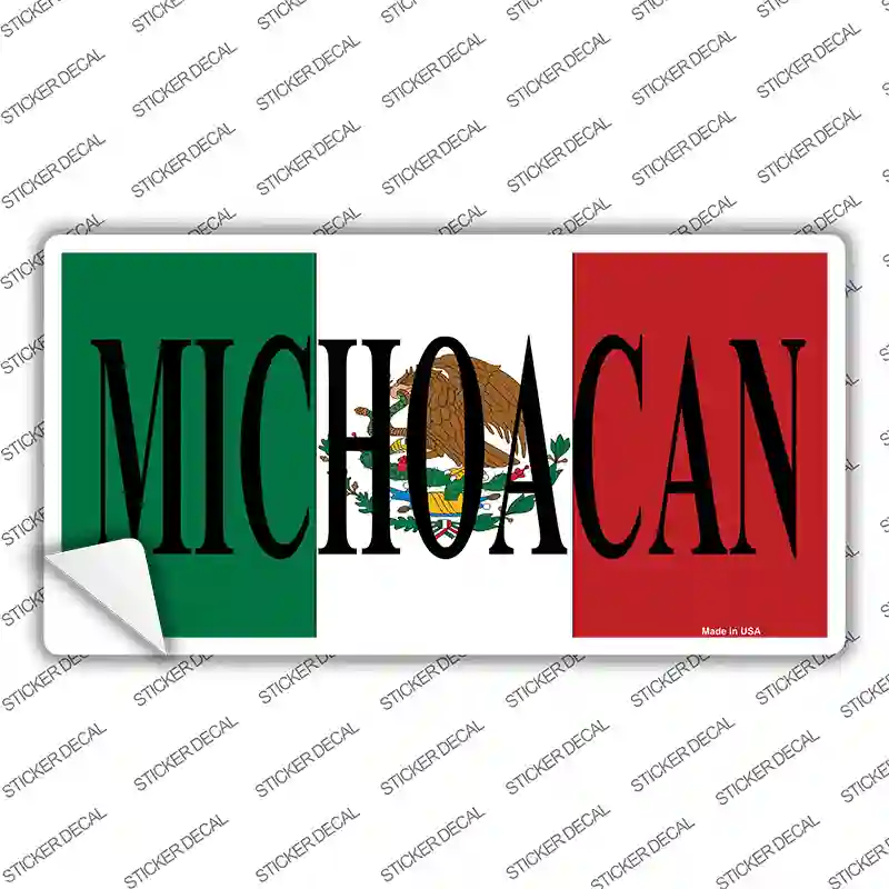 Michoacan Mexico Background Novelty Sticker Decal | Smart Blonde