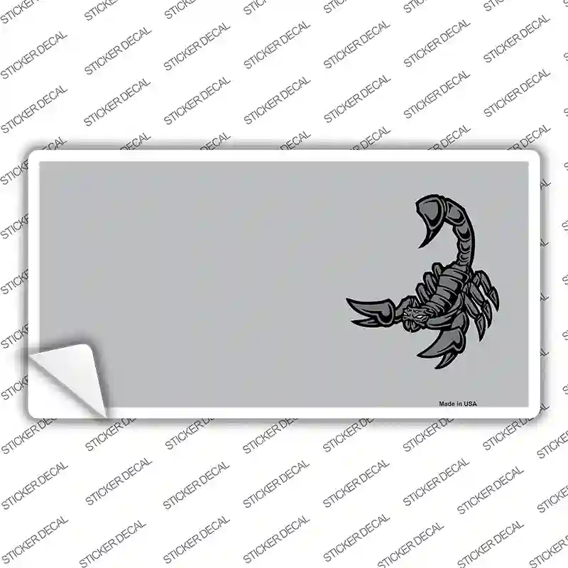 Scorpion Offset Novelty Sticker Decal | Smart Blonde