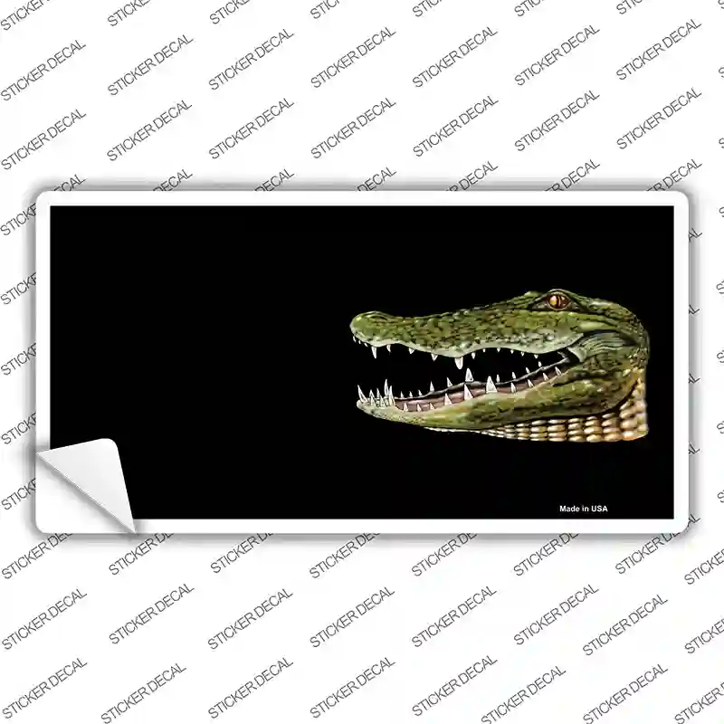 Gator Offset Novelty Sticker Decal | Smart Blonde