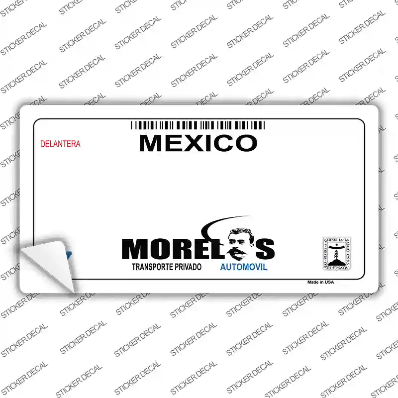 Morelos Mexico Novelty Sticker Decal | Smart Blonde