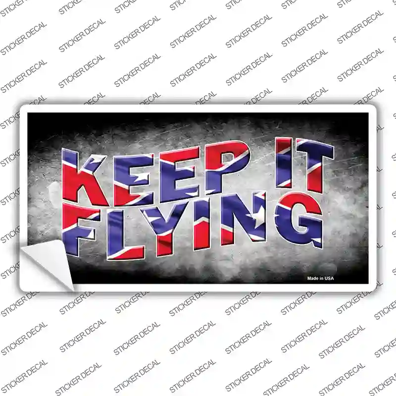 Keep It Flying Novelty Sticker Decal | Smart Blonde