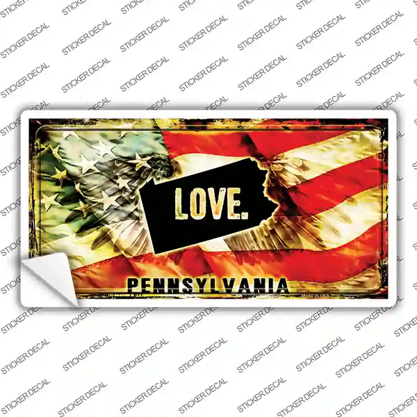 Pennsylvania Love Plate Design | Smart Blonde