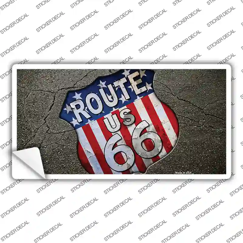 Asphalt Highway Novelty Sticker Decal | Smart Blonde