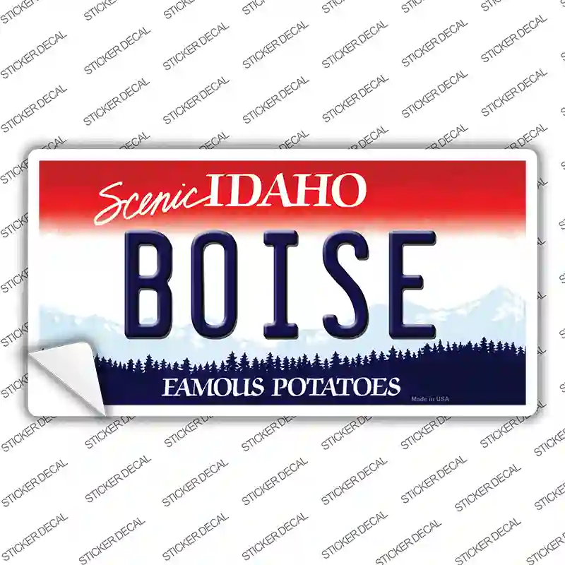 Boise Idaho Novelty Sticker Decal | Smart Blonde