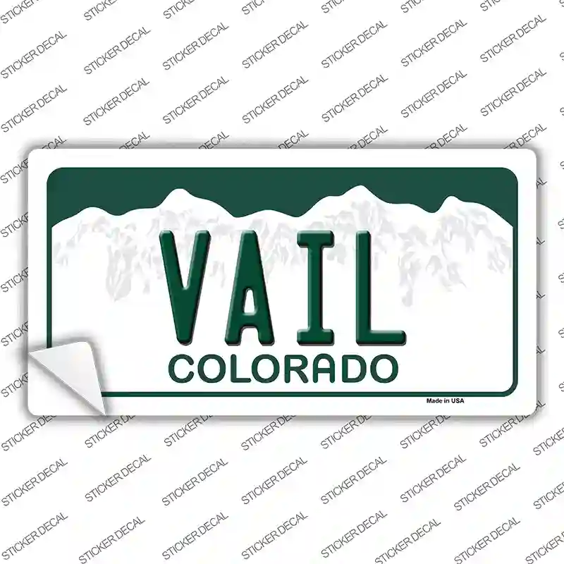 Vail Colorado Novelty Sticker Decal | Smart Blonde