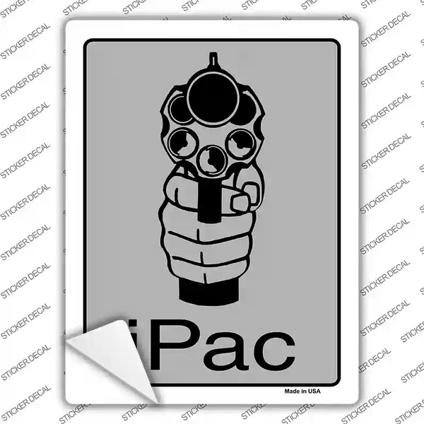 iPac Novelty Rectangle Sticker Decal | Smart Blonde