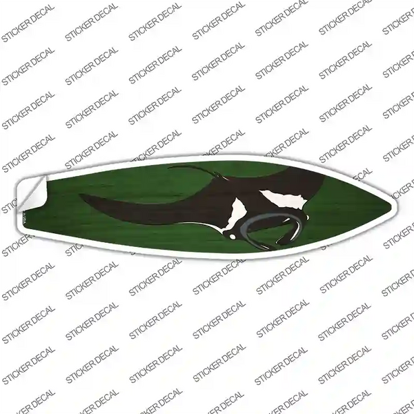 Manta Ray Novelty Surfboard Sticker Decal | Smart Blonde