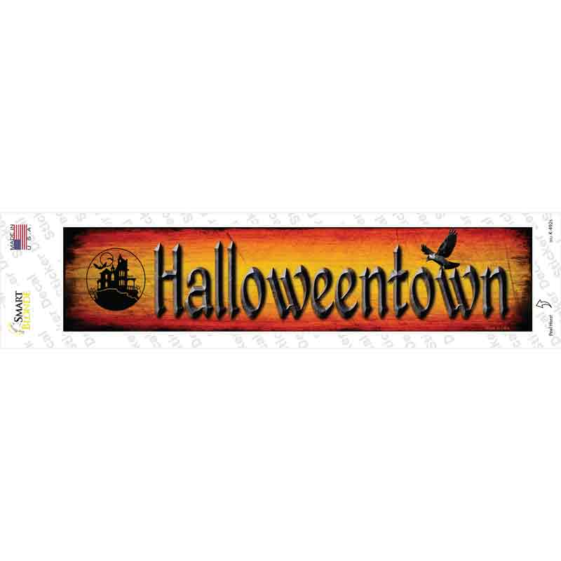 Halloweentown Novelty Narrow Sticker Decal | Smart Blonde